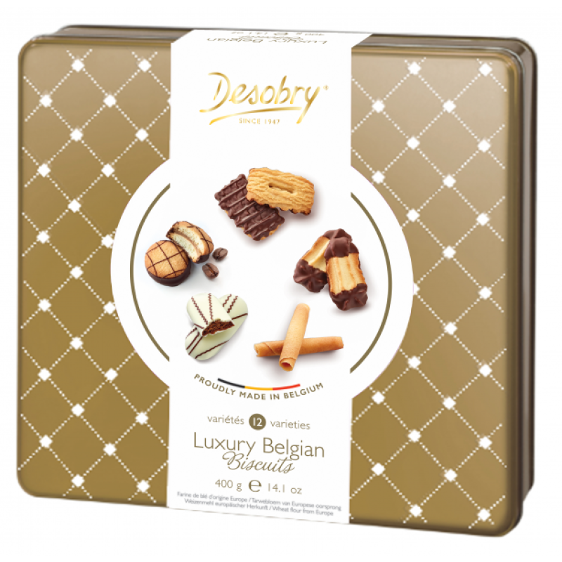 Desobry Biscuits | Luxury Belgian Biscuits Box
